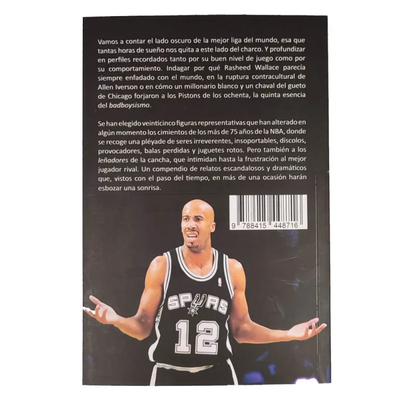 Los Bad Boys de la NBA el libro de baloncesto más polémico