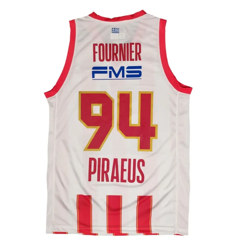 Camiseta Evan Fournier Euroliga Olympiacos ,Primera Equipacion